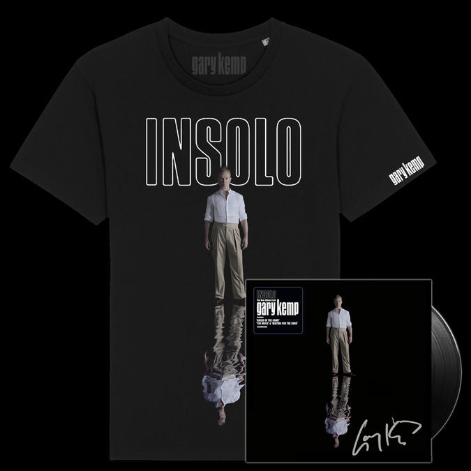 INSOLO Signed Vinyl & T-Shirt - Gary Kemp